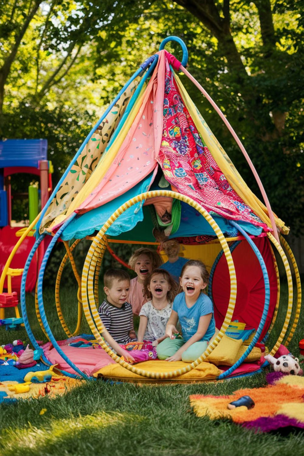 15 DIY Kids Playhouse [Easy To Make] – craftydiyers.com