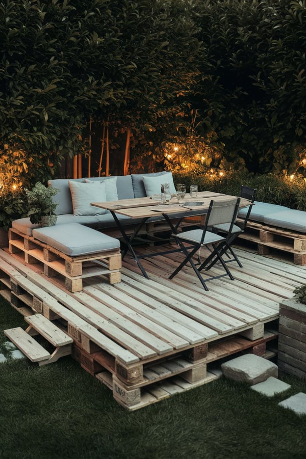 19 DIY Pallet Patio Deck [Complete Guide] – craftydiyers.com