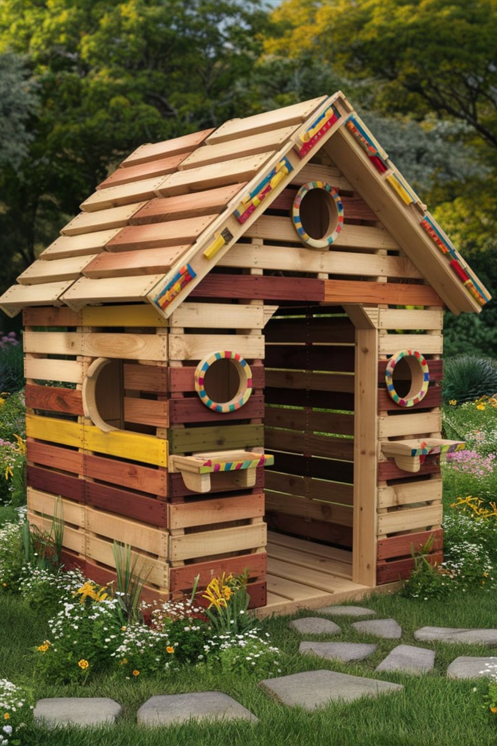 15 DIY Kids Playhouse [Easy To Make] – craftydiyers.com