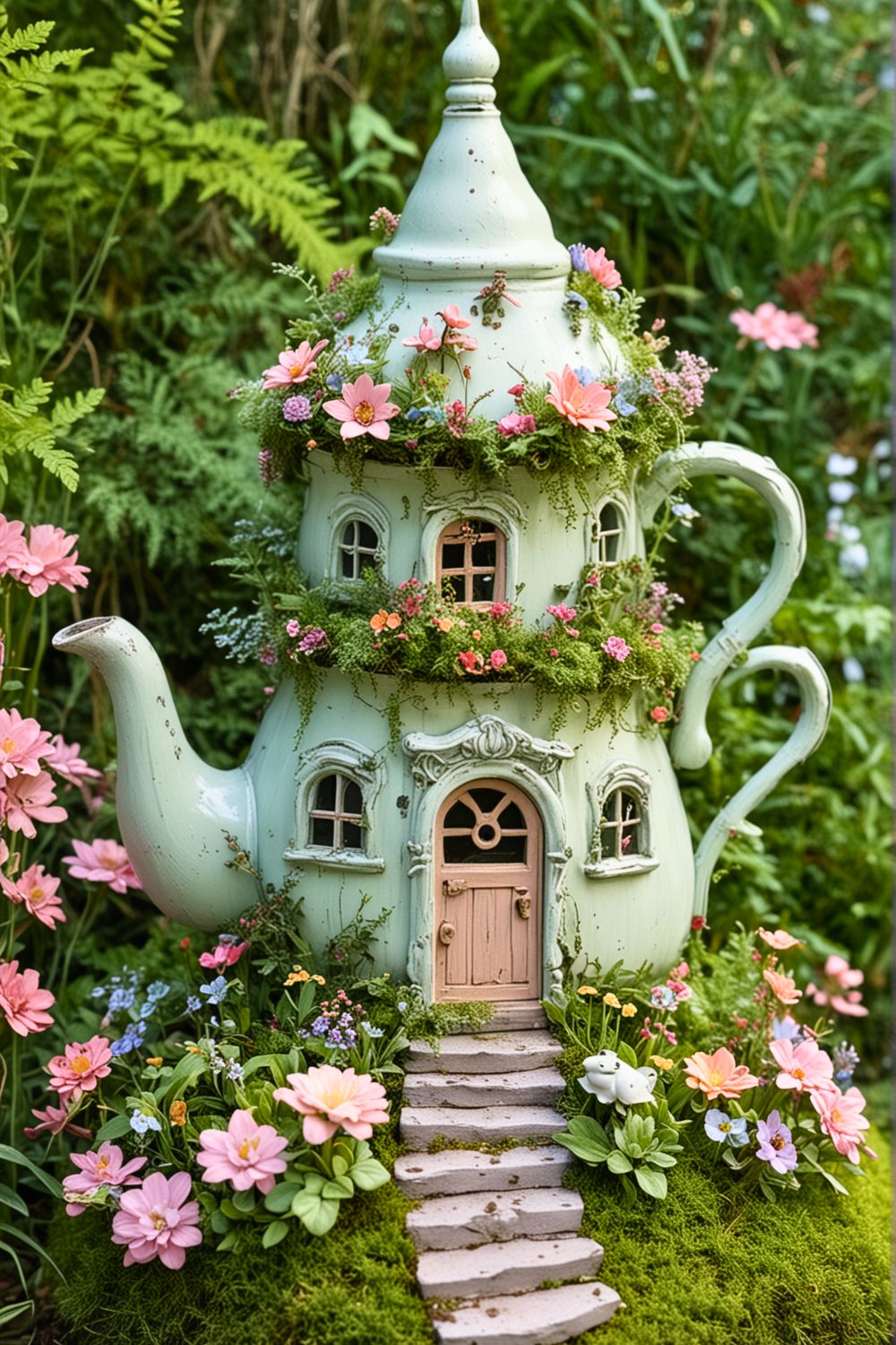 26 Outdoor Fairy Garden DIY [Easy To Make] – craftydiyers.com