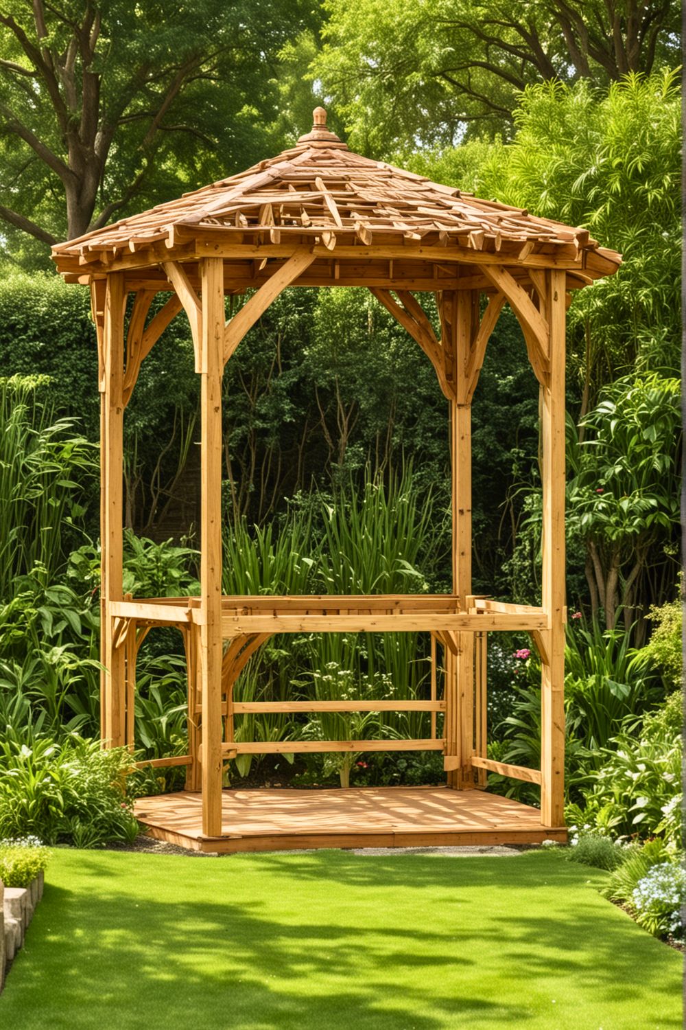 Top 15 DIY Gazebo Ideas Cheap [Within Budget] – craftydiyers.com