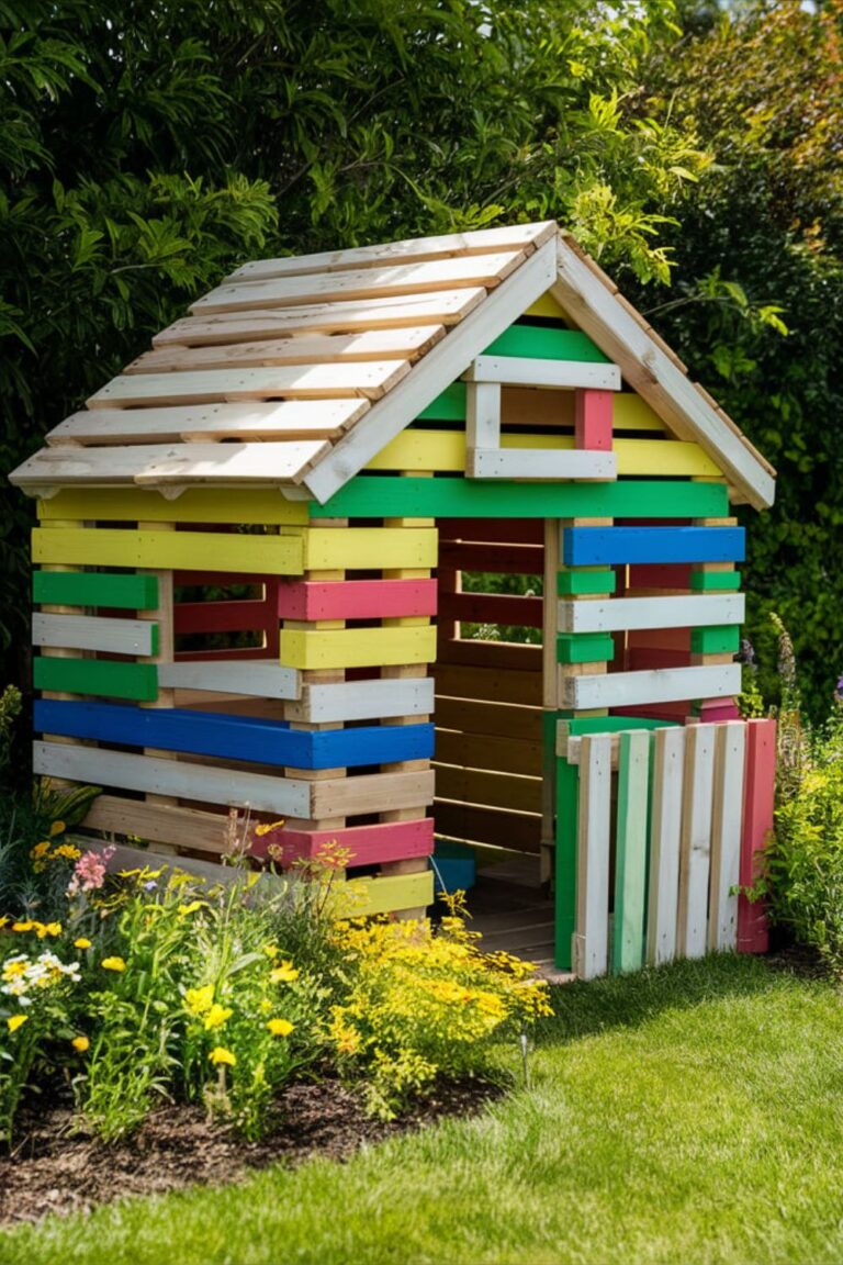 15 DIY Kids Playhouse [Easy To Make] – craftydiyers.com