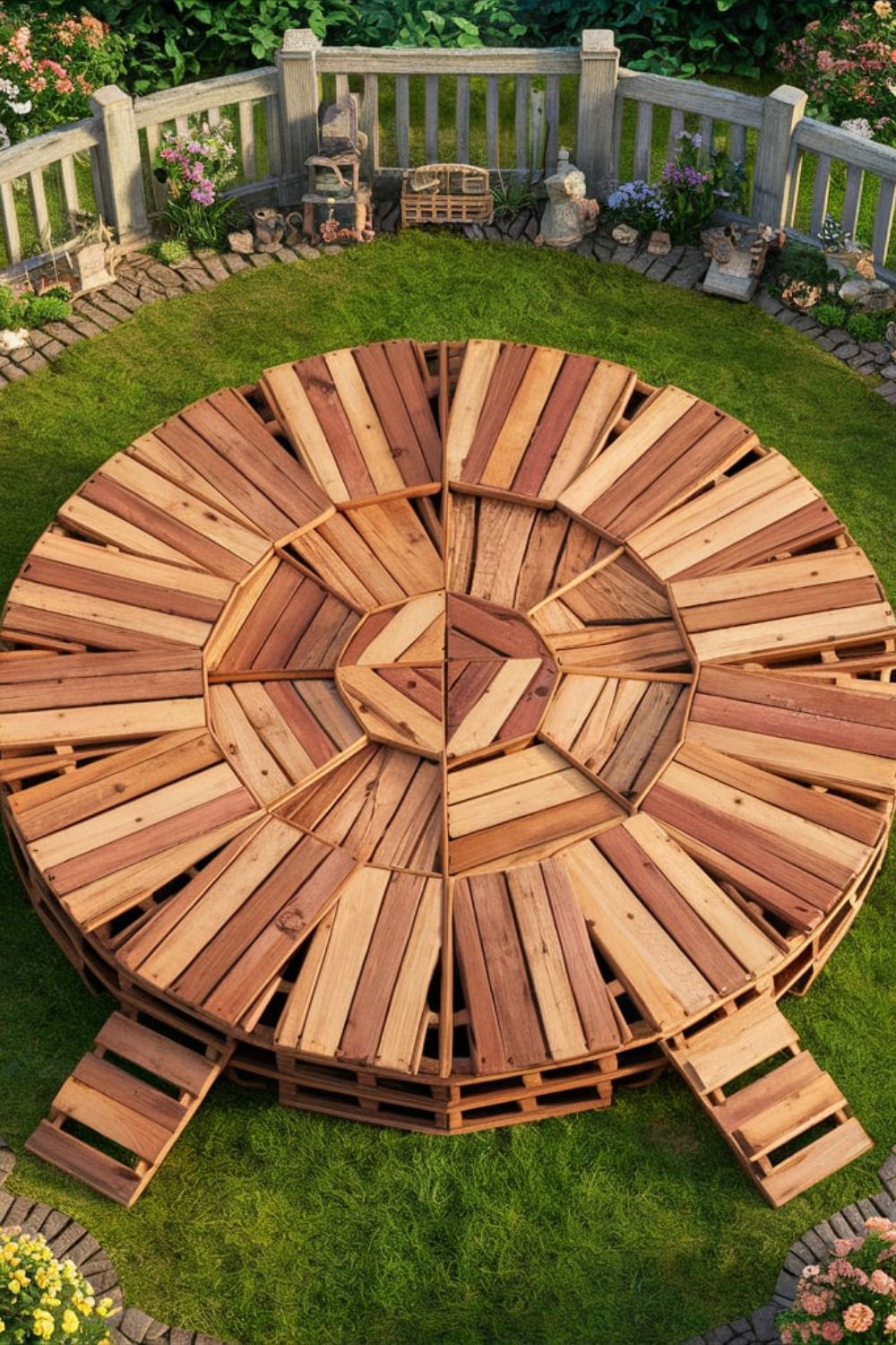 19 DIY Pallet Patio Deck [Complete Guide] – craftydiyers.com