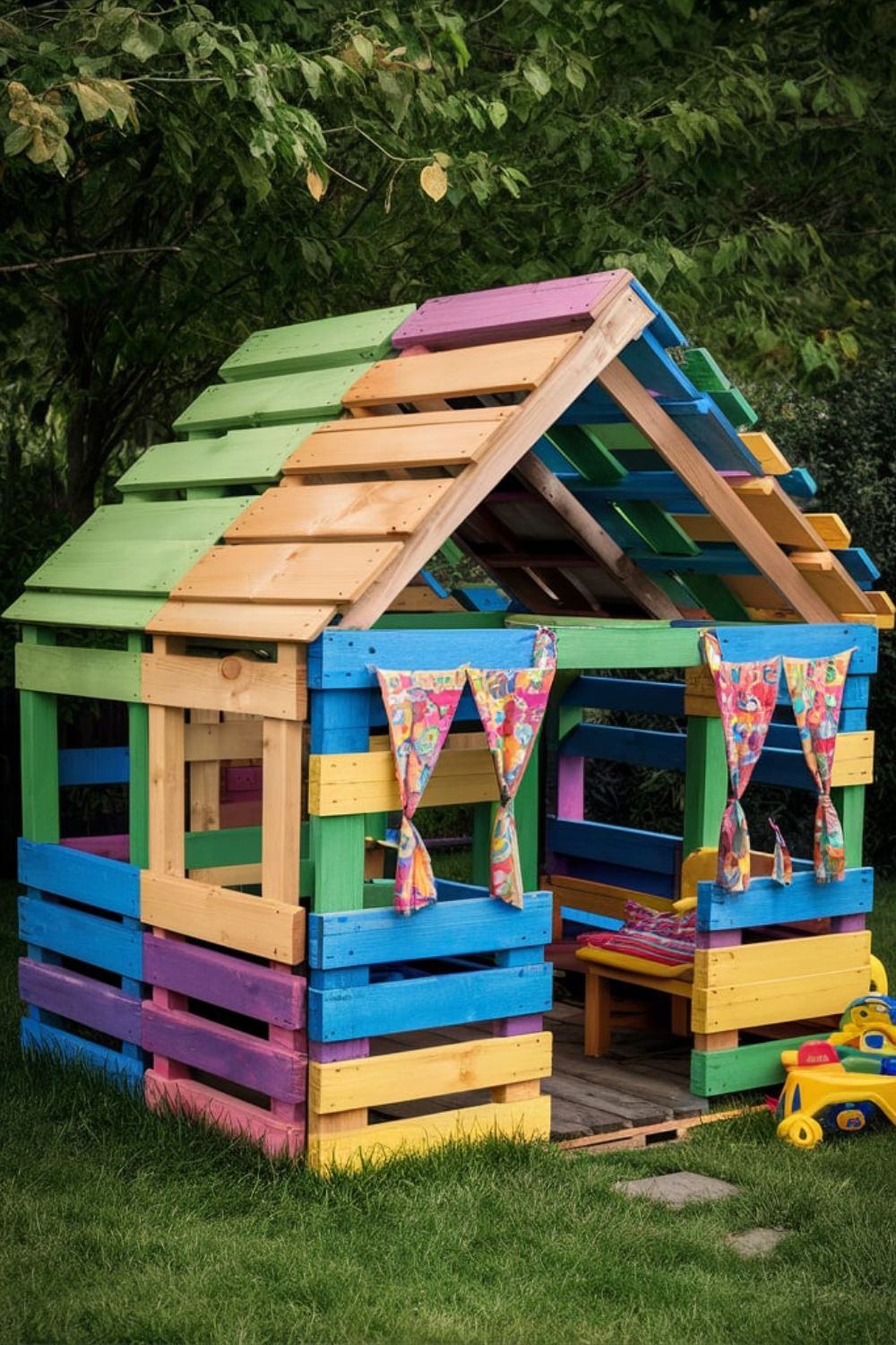 15 DIY Kids Playhouse [Easy To Make] – craftydiyers.com