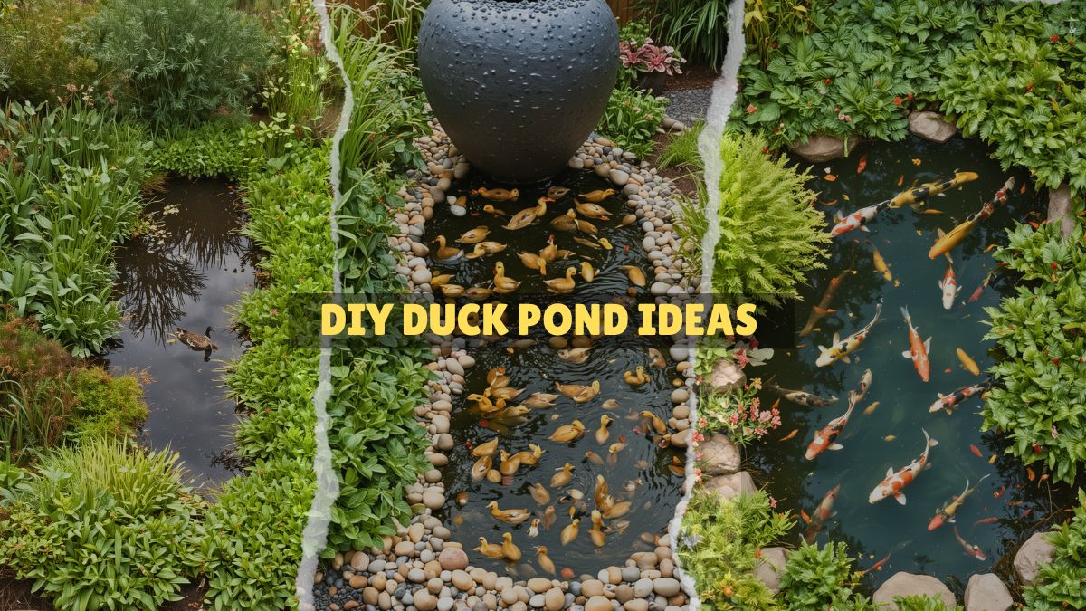 Best 15 DIY Duck Pond [Easy To Make] – craftydiyers.com
