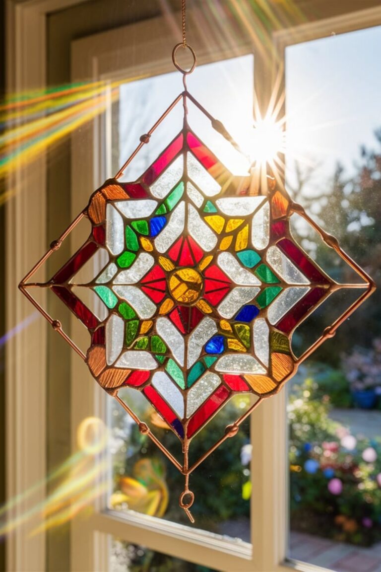 15 Sun Catchers DIY How To Make [Easy To Make] – craftydiyers.com