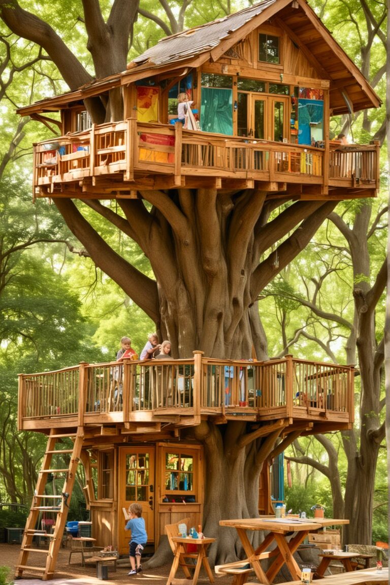 Top 15 DIY Tree House For Kids [Within Budget] – craftydiyers.com