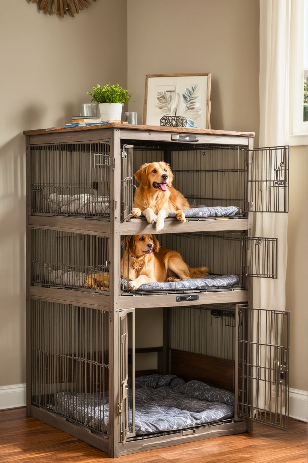 Top 15 DIY Dog Crate Ideas [Within Budget] – craftydiyers.com