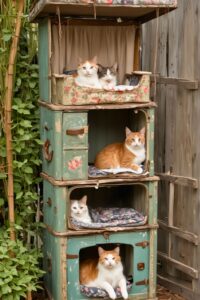 25 DIY Cat Tower Ideas [Make At Home] – craftydiyers.com