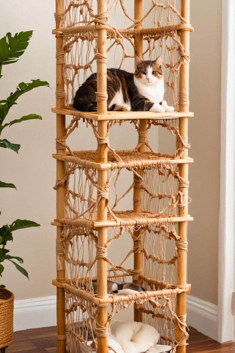 25 DIY Cat Tower Ideas [Make At Home] – craftydiyers.com