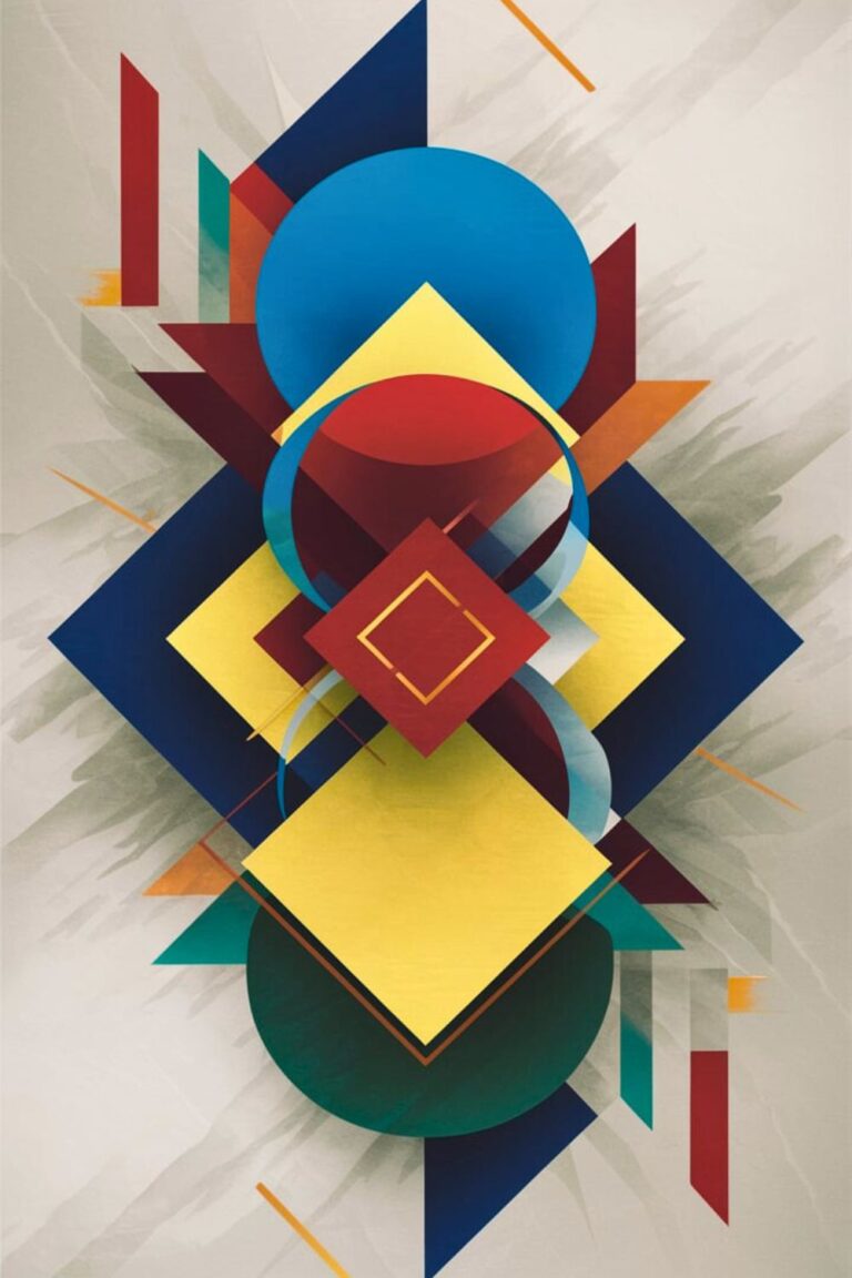 15 DIY Abstract Canvas Art [Easy To Make] – craftydiyers.com