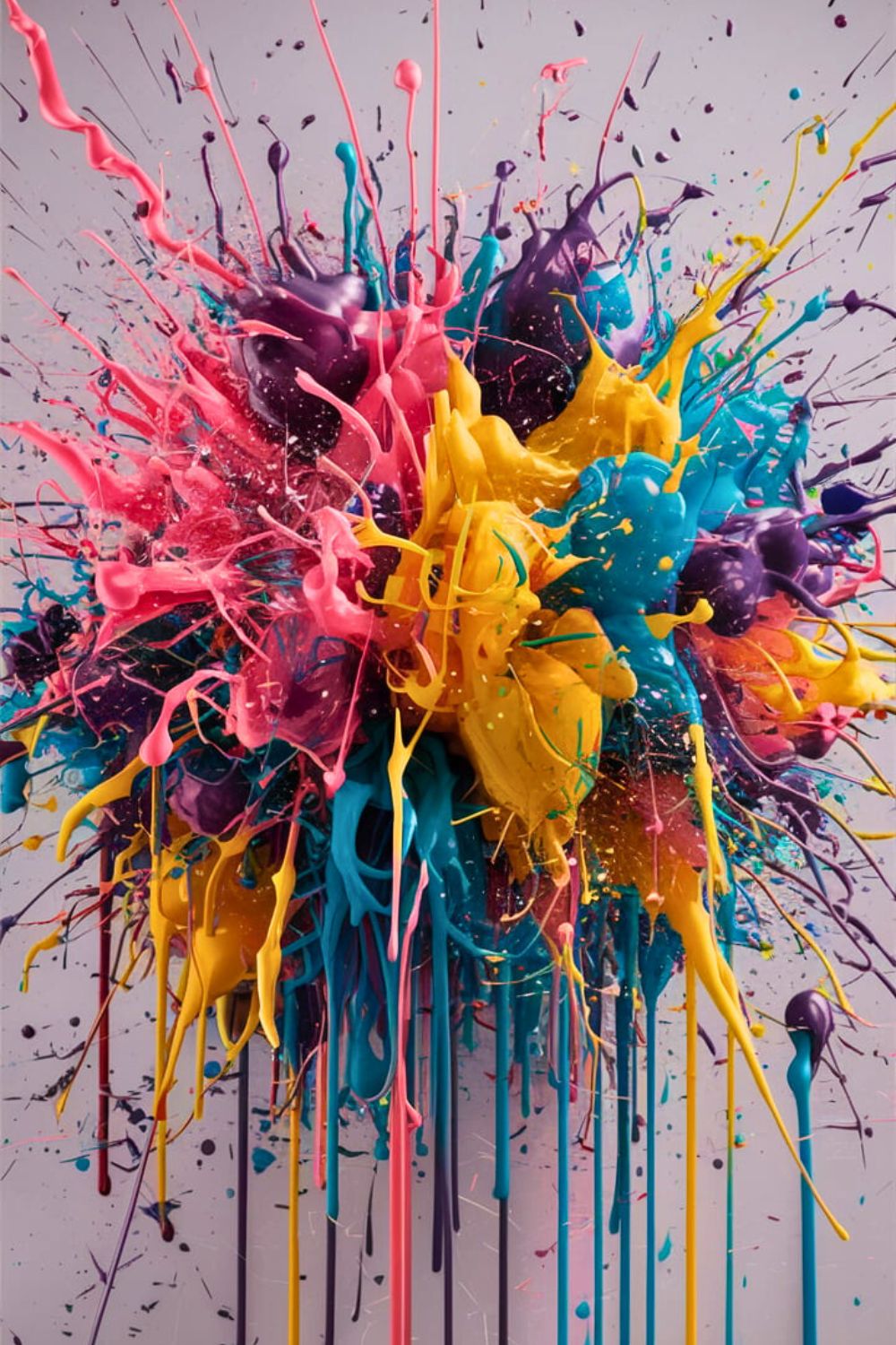 15 DIY Abstract Canvas Art [Easy To Make] – craftydiyers.com