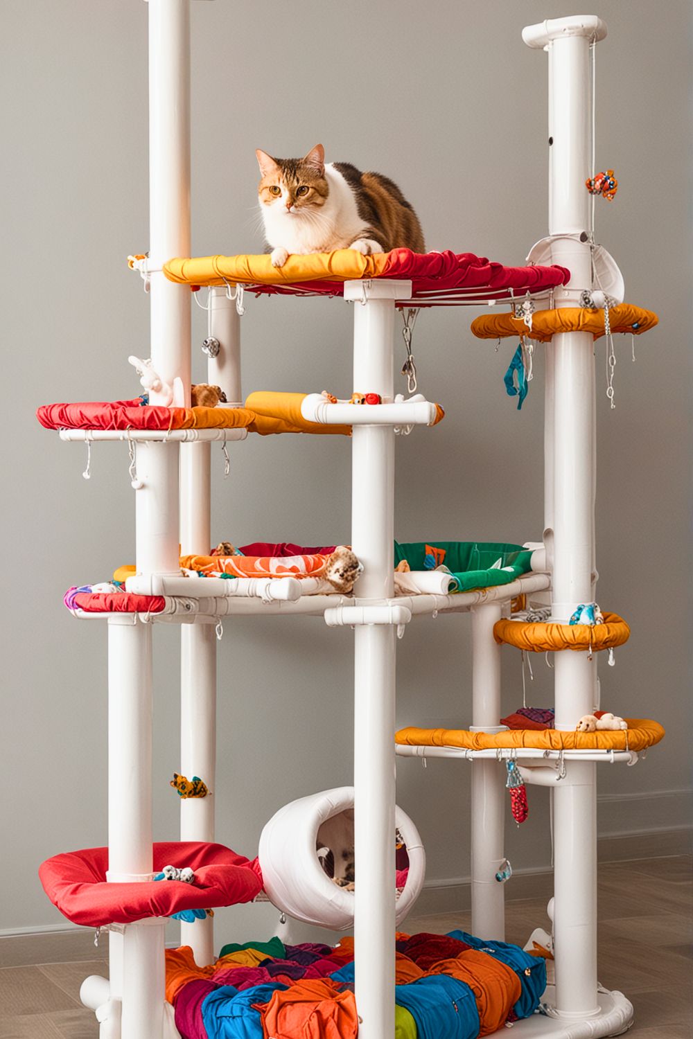 25 DIY Cat Tower Ideas [Make At Home] – craftydiyers.com