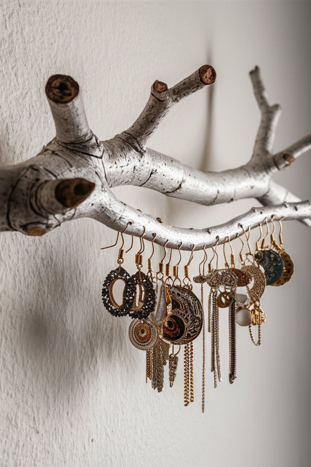 23 DIY Earring Holder [Easy To Make] – craftydiyers.com
