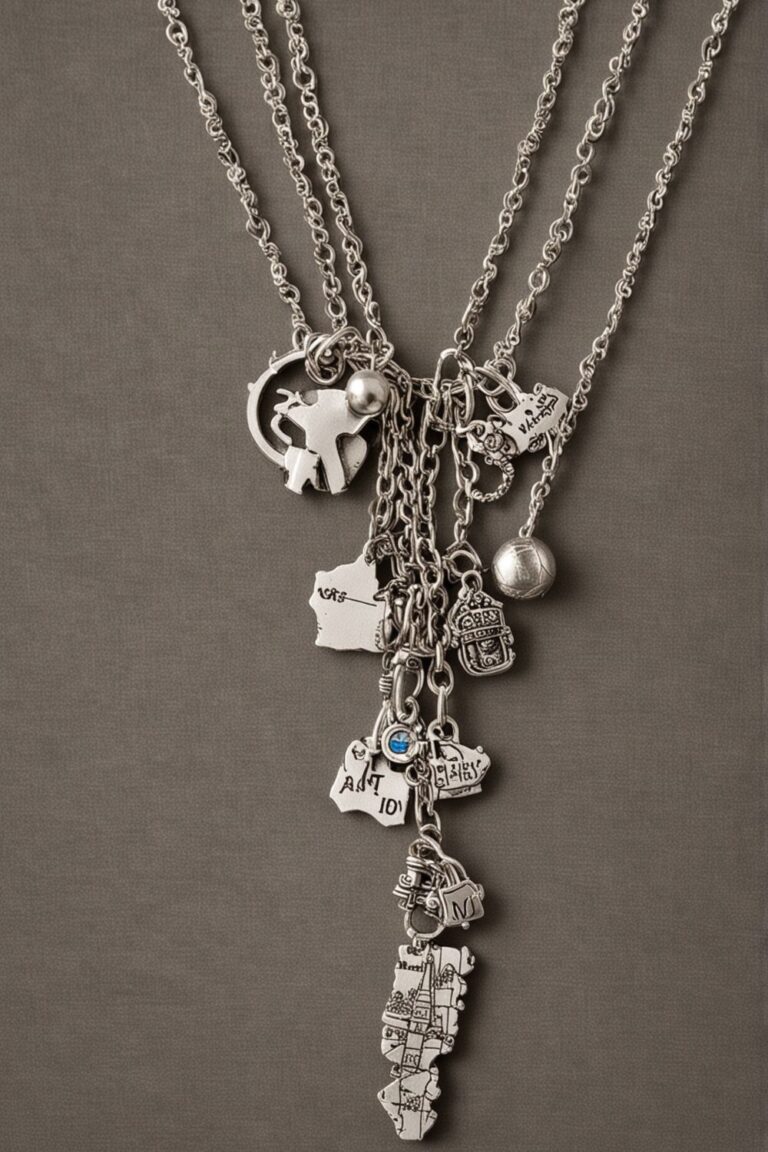 26 DIY Charm Necklace [Make Within Minute] – craftydiyers.com