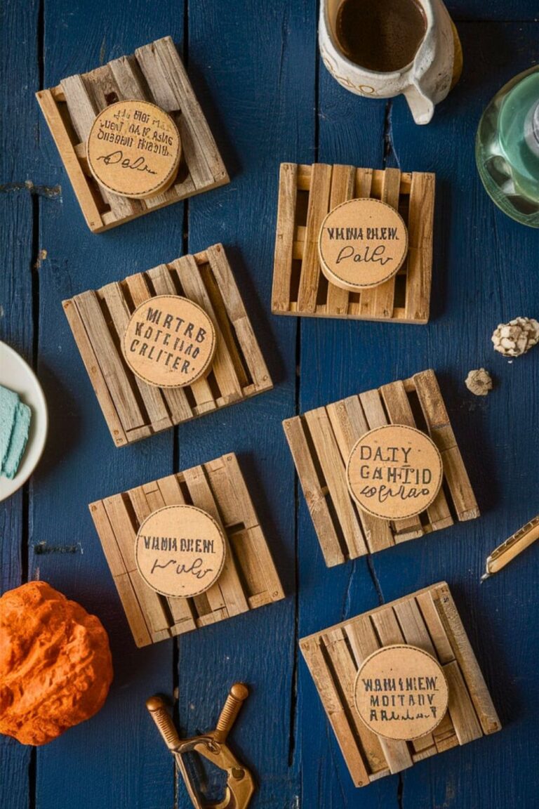 20 DIY Coasters Ideas [Make Within Minutes] – craftydiyers.com