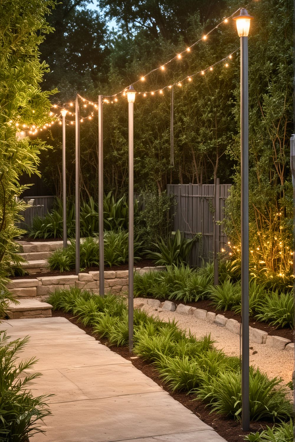 Top 15 DIY String Light Poles Backyards [Make Within Minutes ...