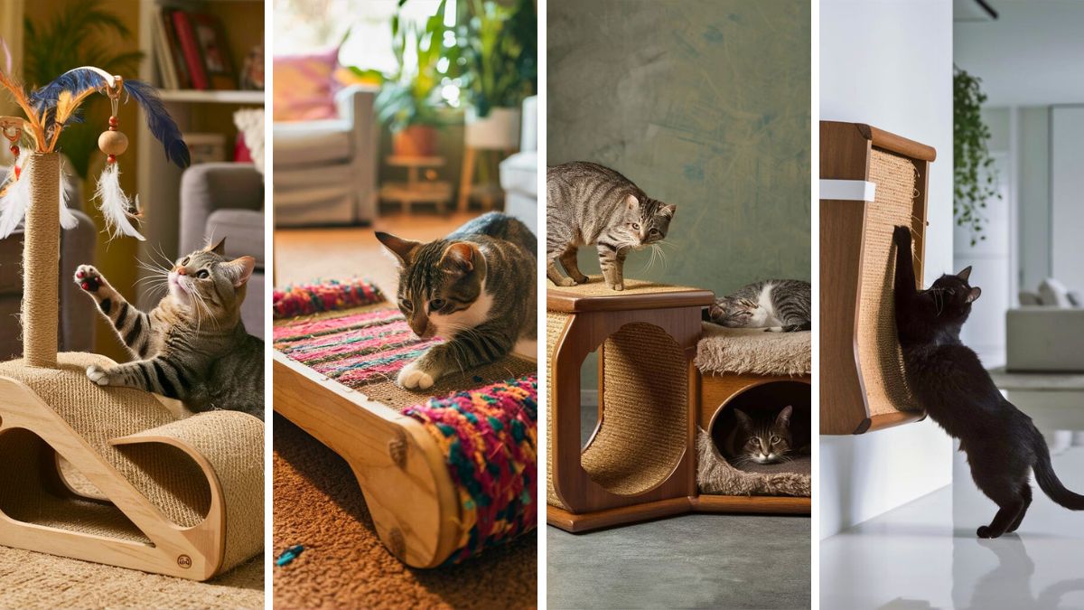 Top 15 DIY Cat Scratcher [From Recycle Materials] – craftydiyers.com