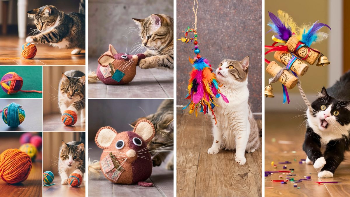 Top 25 DIY Cat Toys [Make Within Minutes] – craftydiyers.com