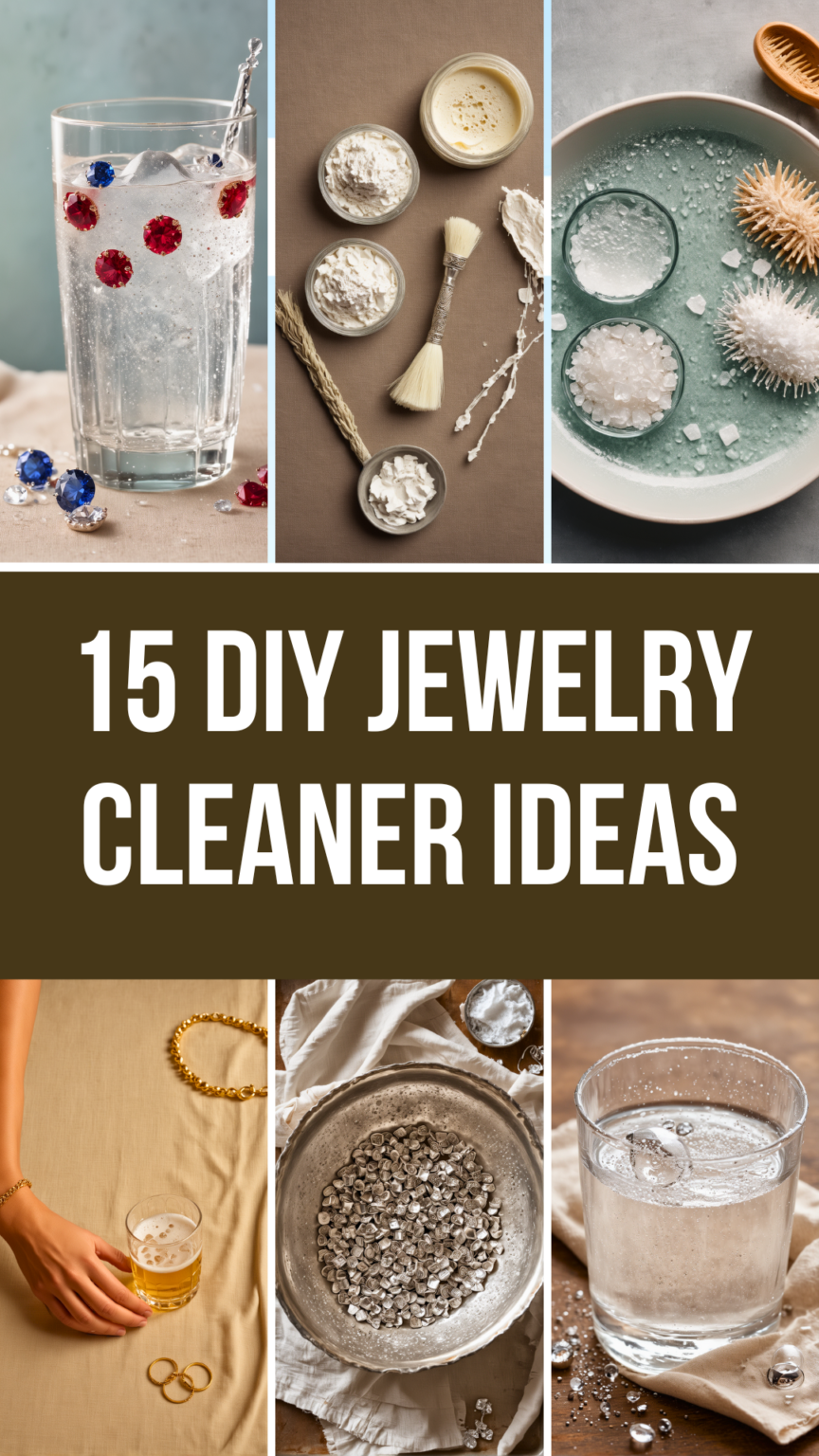 15 DIY Jewelry Cleaner [From Home Ingrediantes] – craftydiyers.com