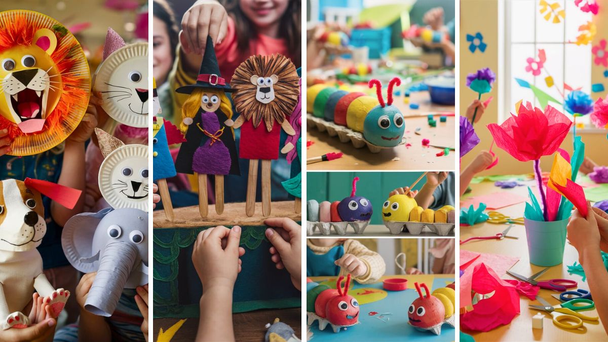 25 DIY Kids Crafts [Make Within Minutes] – craftydiyers.com
