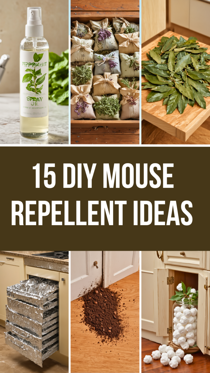 15 Mouse Repellent DIY [From Home Ingredients] – craftydiyers.com