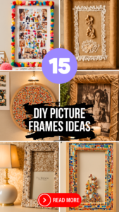 Top 15 DIY Picture Frames Ideas [Make Within Minutes] – craftydiyers.com