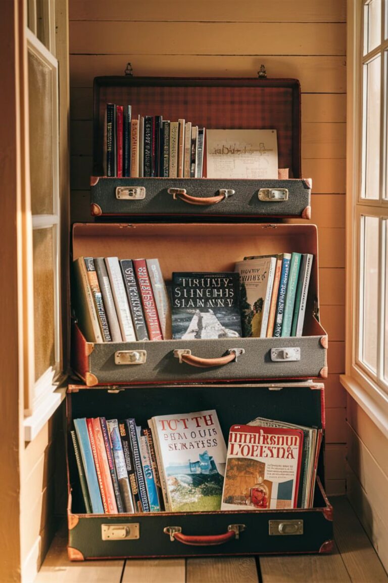 20 Book Storage Ideas [Easy To Copy] – craftydiyers.com