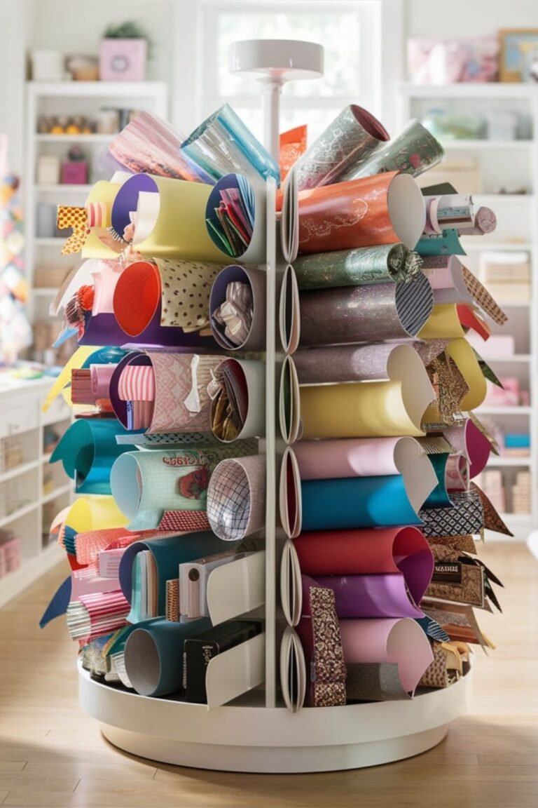 15 Wrapping Paper Storage [Easy To Make] – craftydiyers.com