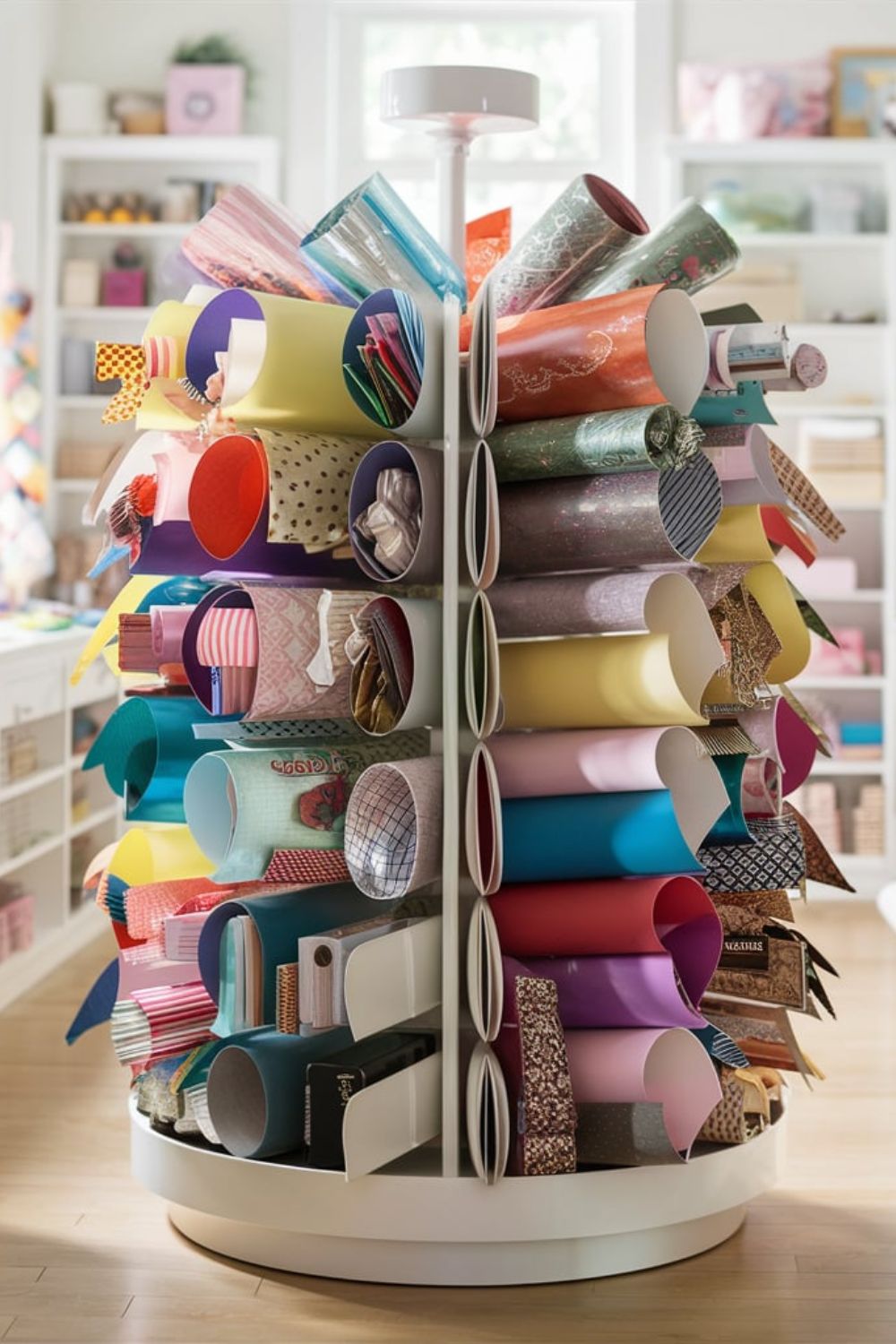 15 Wrapping Paper Storage [Easy To Make] – craftydiyers.com