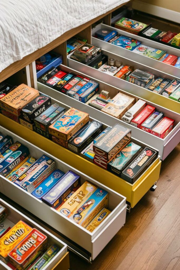 20 Board Game Storage [Easy Solutions] – craftydiyers.com