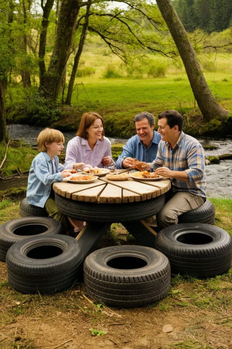 25 Old Tires Ideas DIY [Easy To Make] – craftydiyers.com