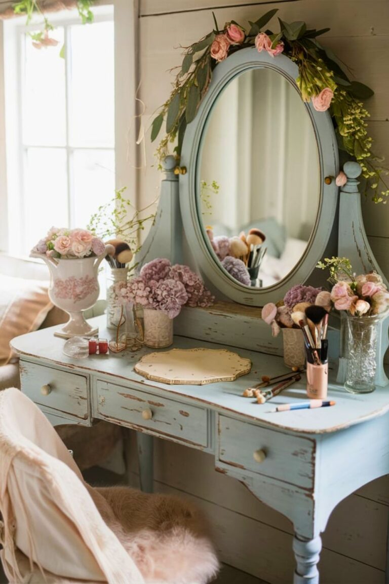 30 DIY Makeup Vanity [For Every Room] – craftydiyers.com
