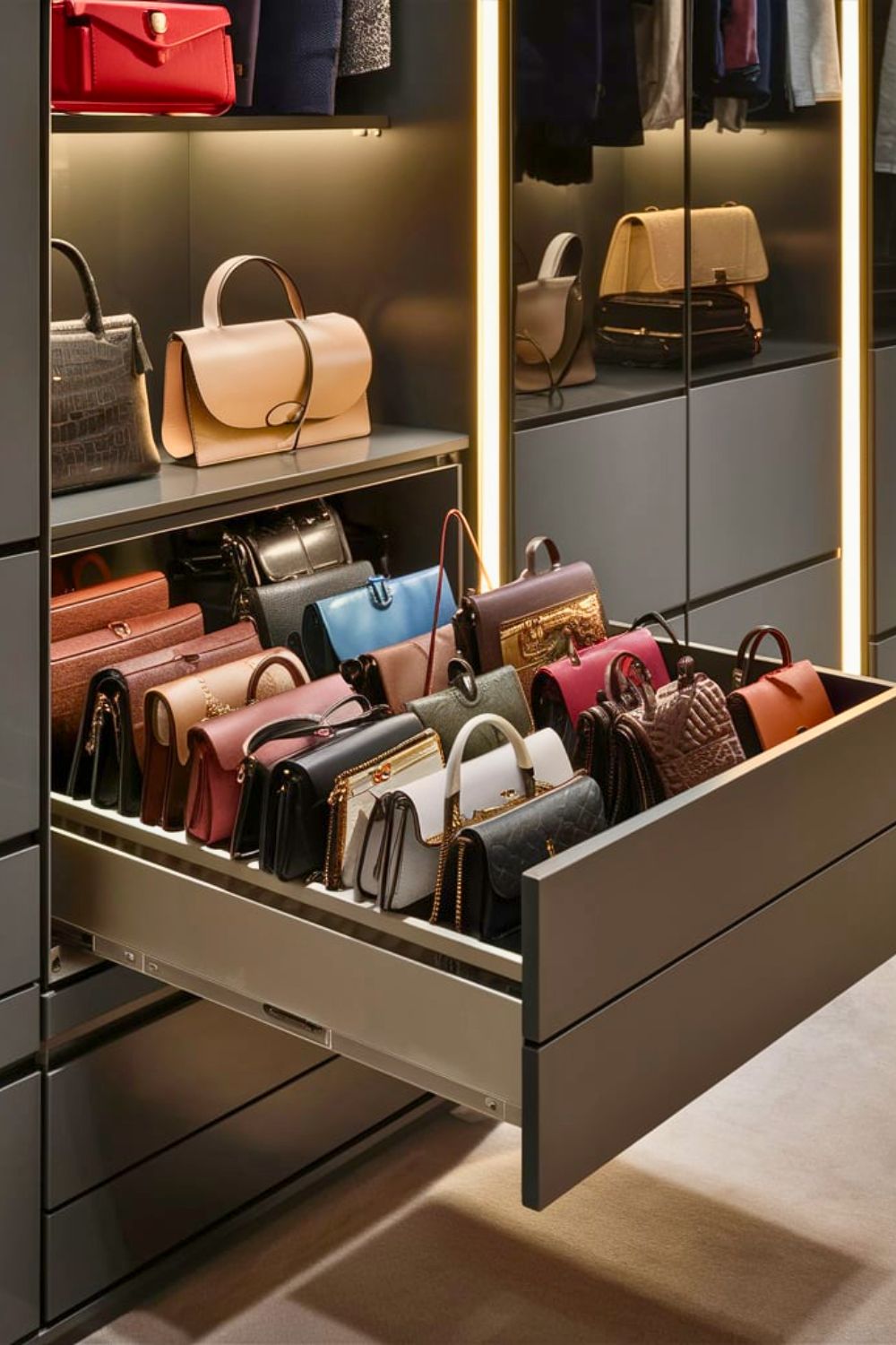 20 Purse Storage Ideas [Store Within Minutes] – craftydiyers.com