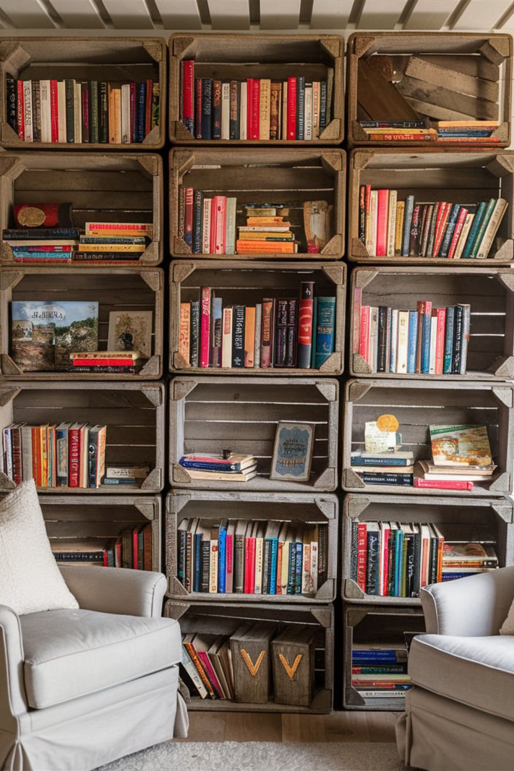 20 Book Storage Ideas [Easy To Copy] – craftydiyers.com