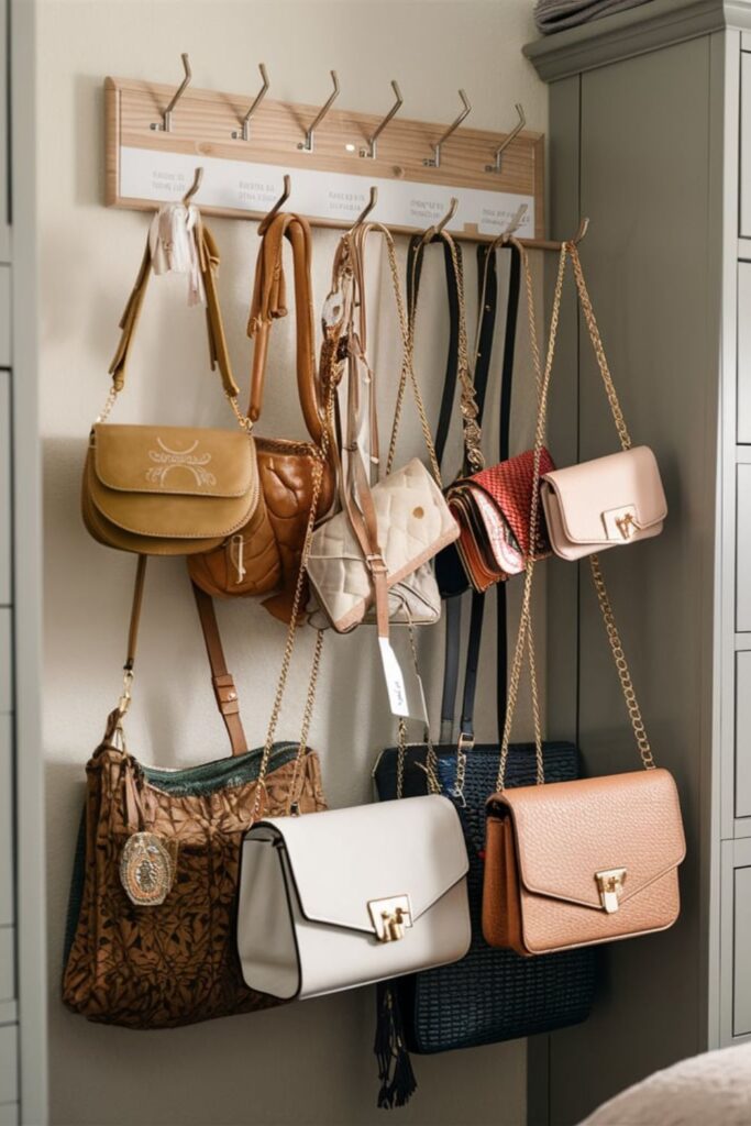 20 Purse Storage Ideas [Store Within Minutes] – craftydiyers.com