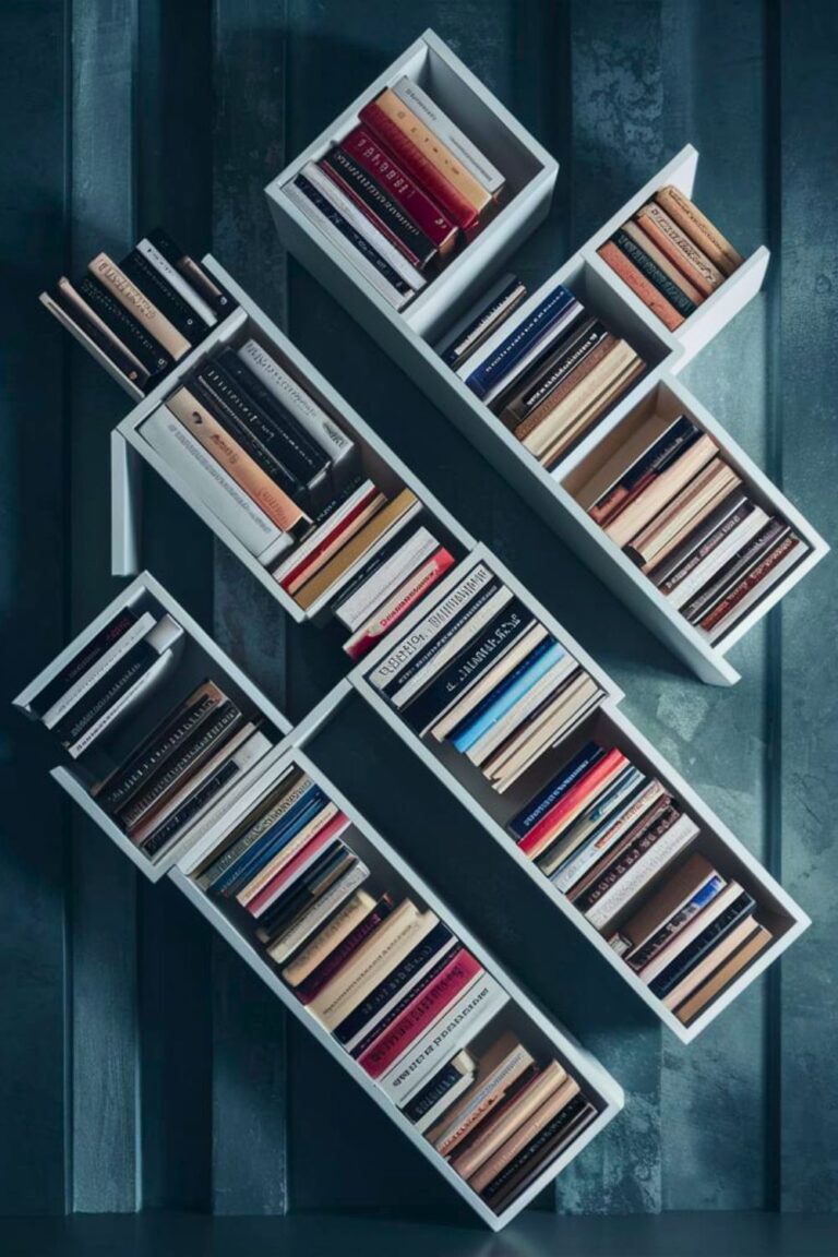 20 Book Storage Ideas [Easy To Copy] – craftydiyers.com