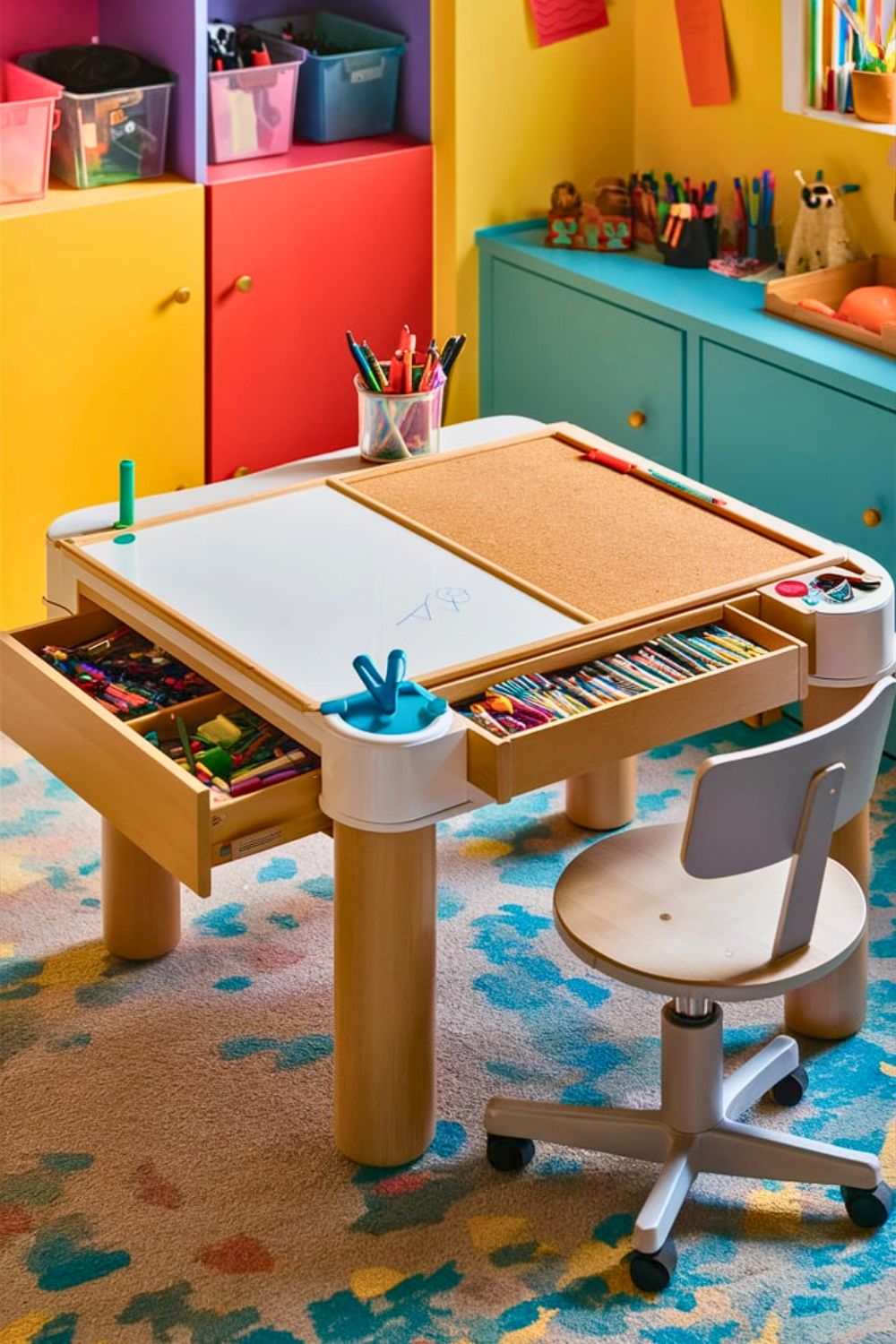 20 DIY Kids Table [Easy To Make] – craftydiyers.com