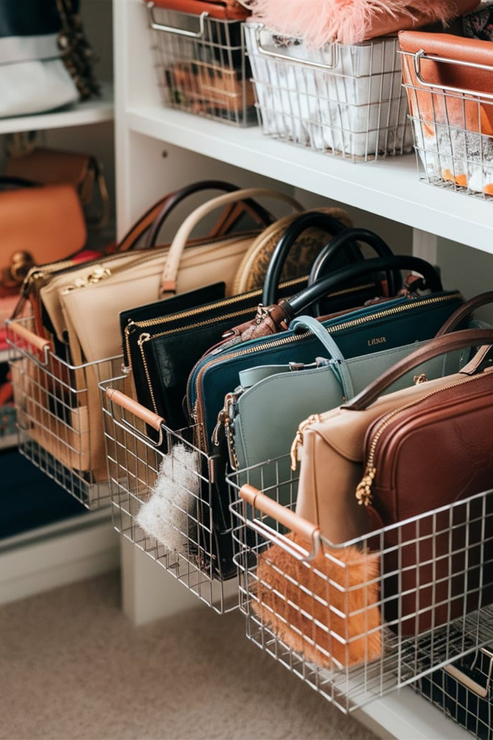 20 Purse Storage Ideas [Store Within Minutes] – craftydiyers.com