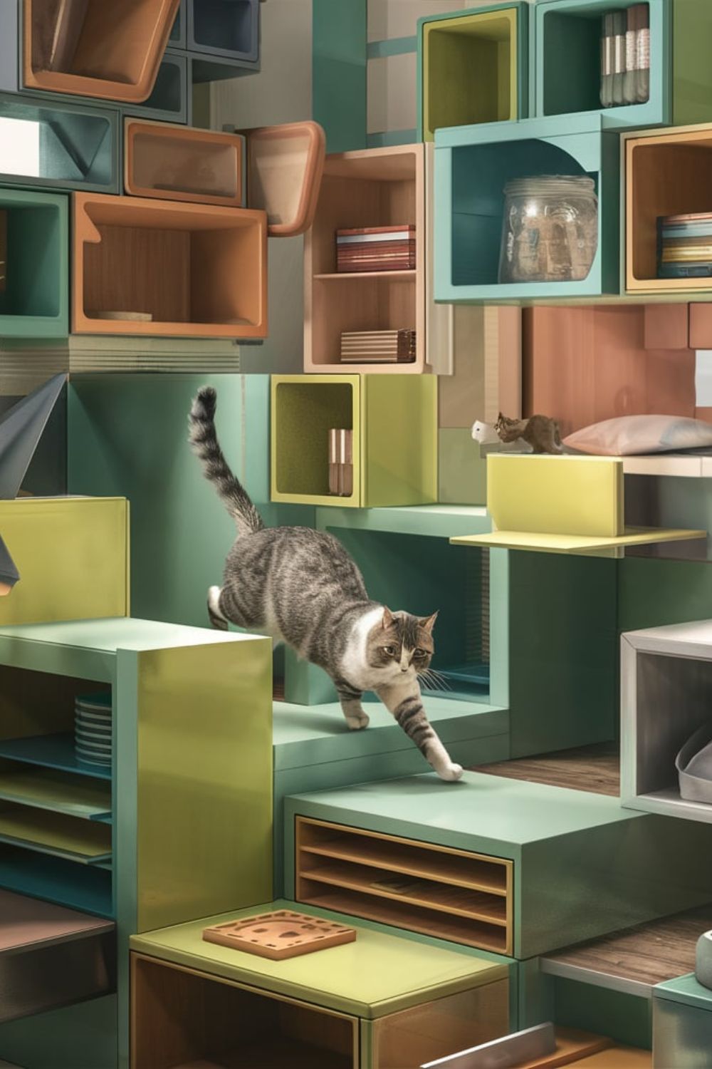 25 DIY Cat Shelves [Within Budget] – craftydiyers.com