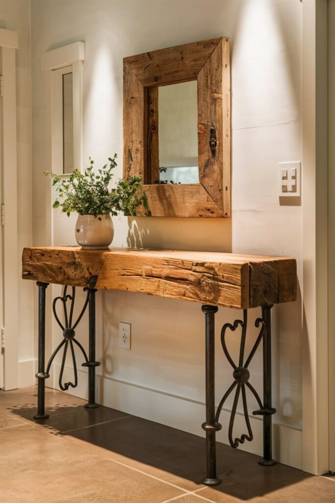 25 DIY Entry Table [Make Within Minutes] – craftydiyers.com