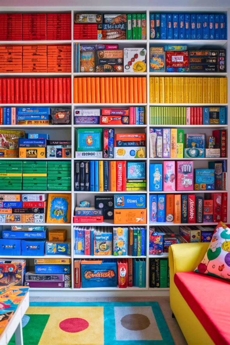 20 Board Game Storage [Easy Solutions] – craftydiyers.com