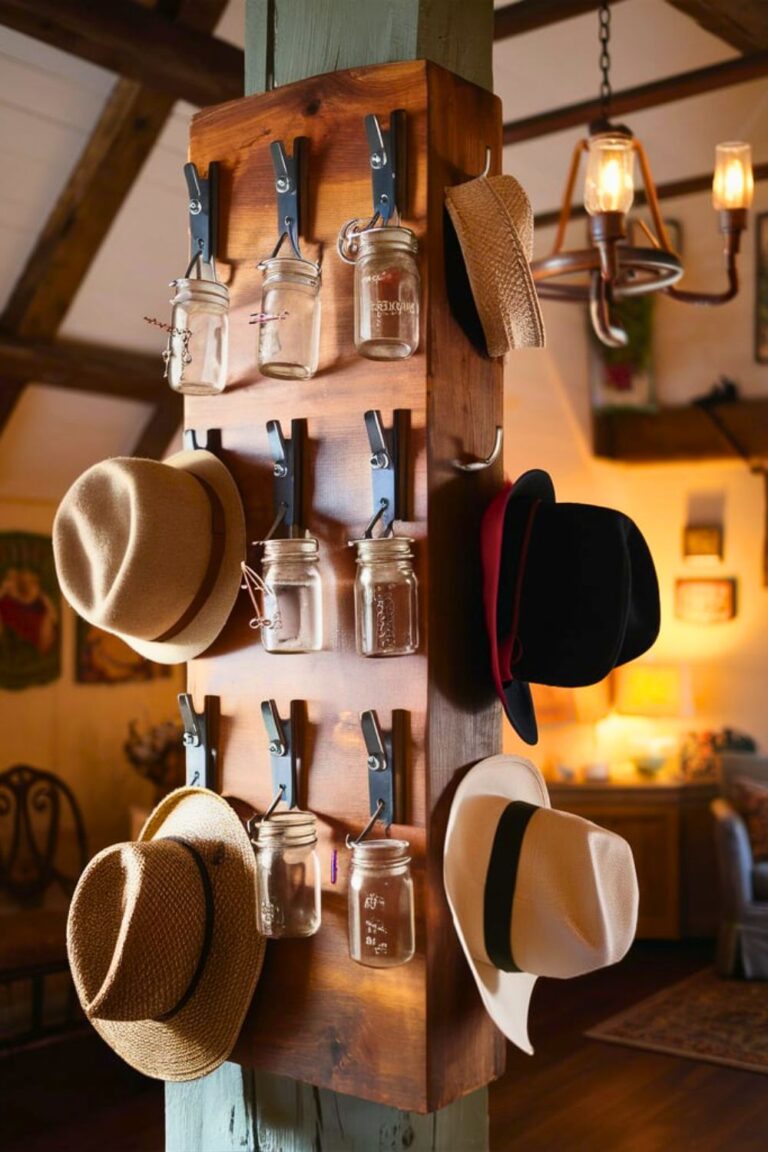 25 DIY Hat Rack [Easy To Make] – craftydiyers.com