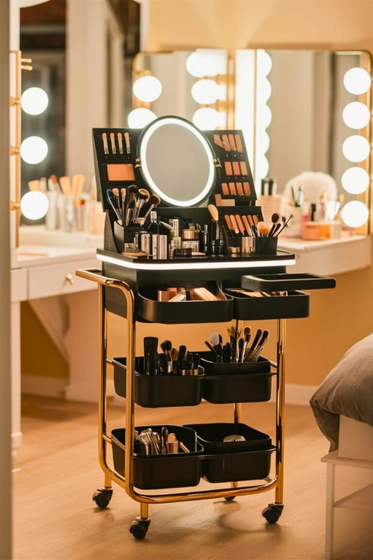 30 DIY Makeup Vanity [For Every Room] – craftydiyers.com