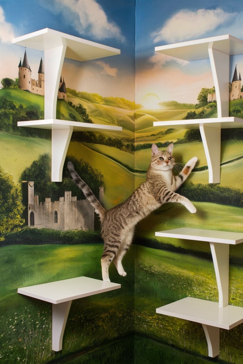 25 DIY Cat Shelves [Within Budget] – craftydiyers.com