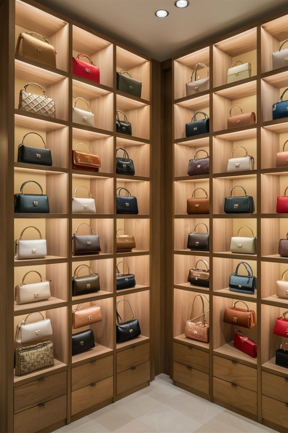 20 Purse Storage Ideas [Store Within Minutes] – craftydiyers.com