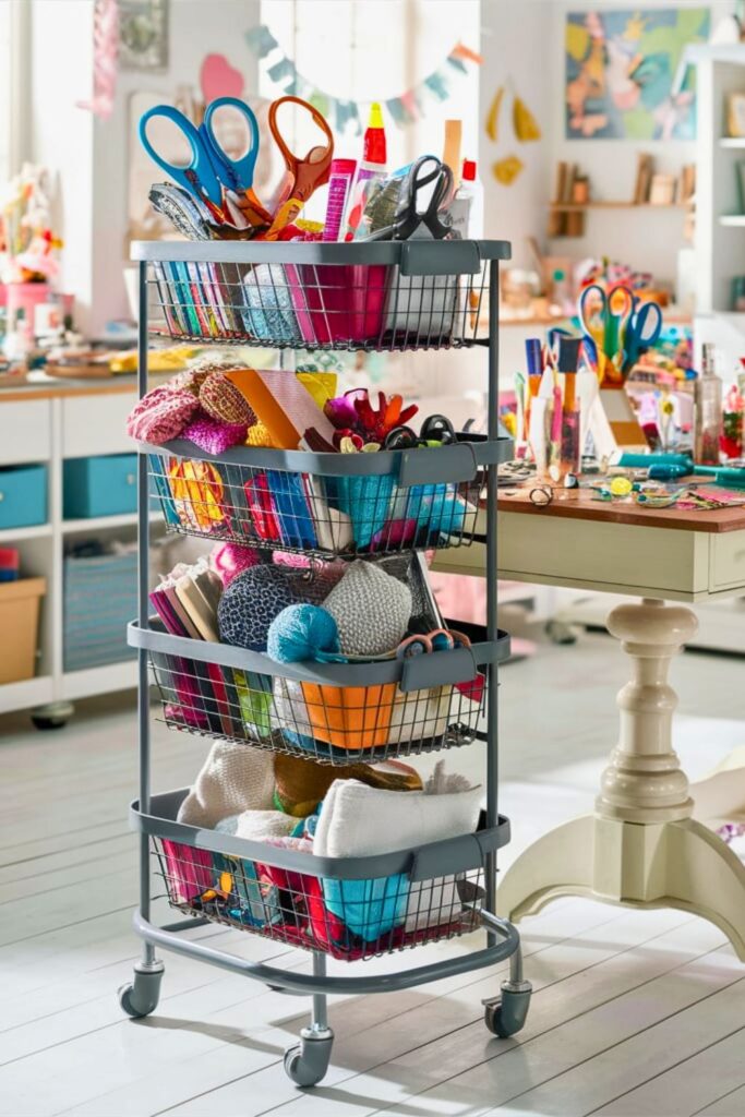 20 Craft Room Storage [Easy To Copy] – craftydiyers.com