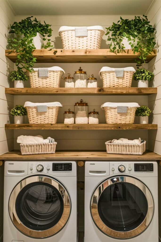 25 Laundry Room Storage [Within Budget] – craftydiyers.com