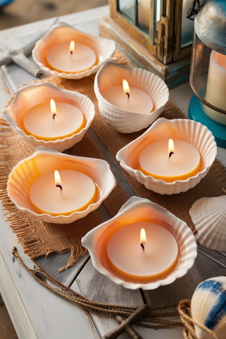 25 DIY Seashell Crafts [Make Within Minutes] – craftydiyers.com