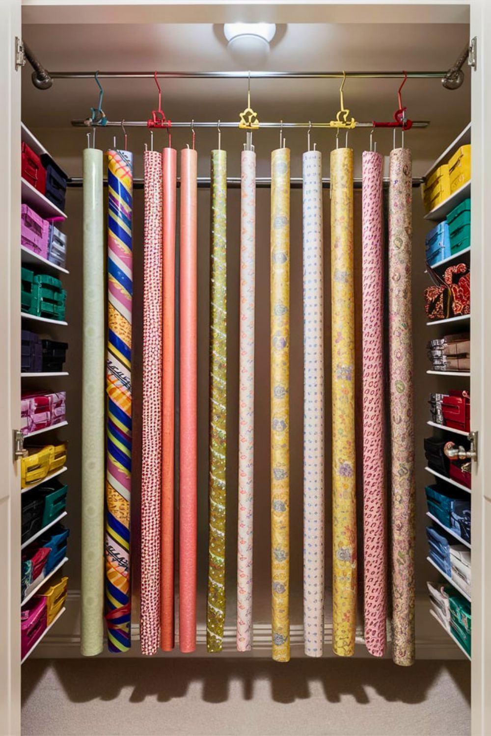 15 Wrapping Paper Storage [Easy To Make] – craftydiyers.com